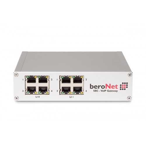 BeroNet BNSBC-M 16Ch. Modular VoIP Session Border Controller (SBC), 2 ...